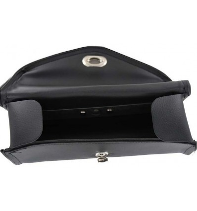 Motorcycle Windshield Bag with Decorative Braid