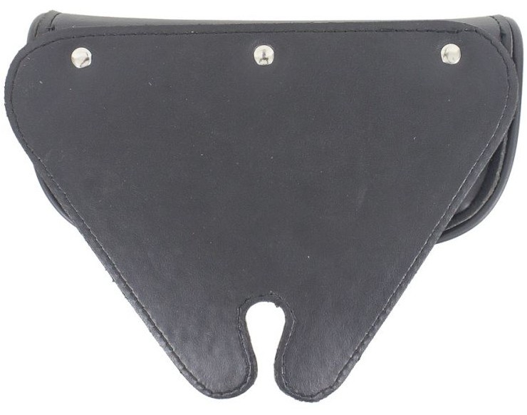 Plain Motorcycle Solo Pocket Windshield Bag with Magnetic Closure