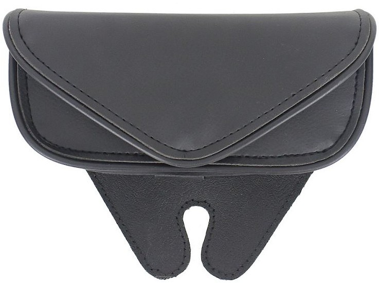 Plain Motorcycle Solo Pocket Windshield Bag with Magnetic Closure