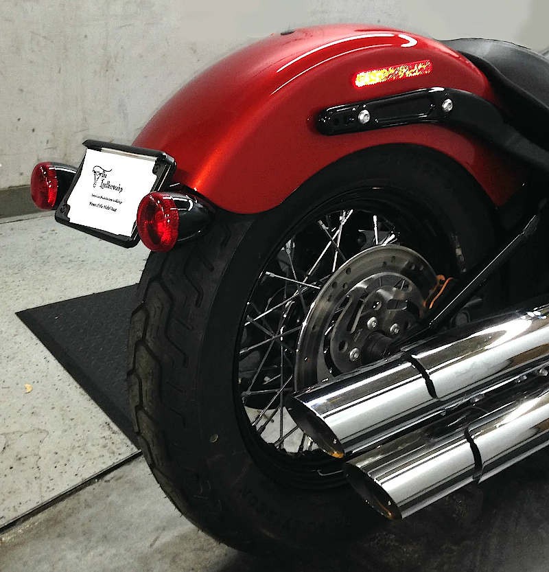 Turnsignal Relocation Kit for Harley Blackline and Softail Slim