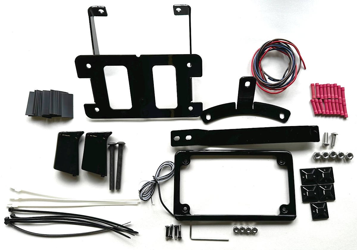 Turnsignal Relocation Kit for Harley Blackline and Softail Slim